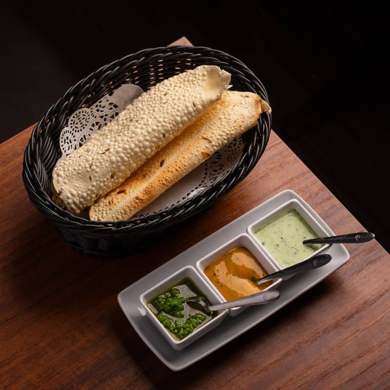 Buy Papadom with Chutney - Starters in Lisbon | Atithi